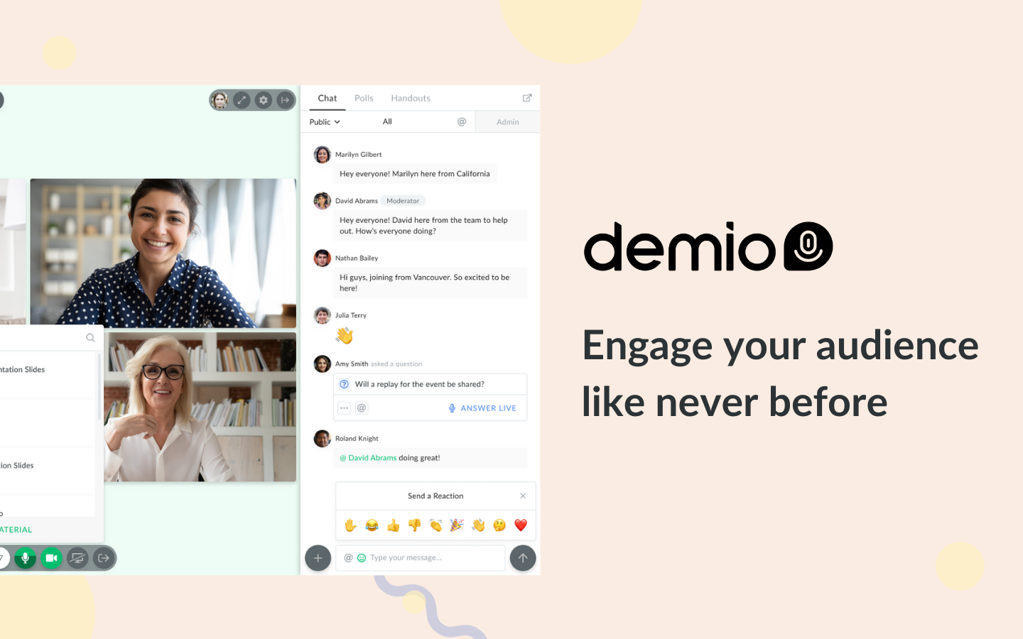 Demio - Hassle-free Webinar Software for Marketers